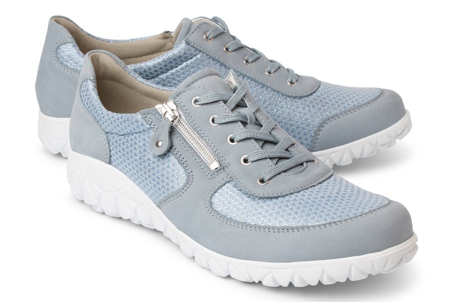 WAL GOYA BLUE Shoes in Large Sizes | Crispins Shoes